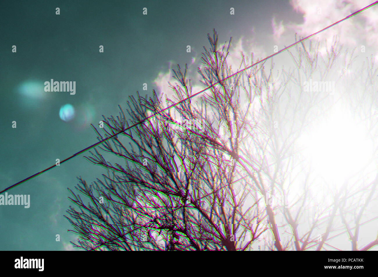 Glitchy aesthetic hi-res stock photography and images - Alamy