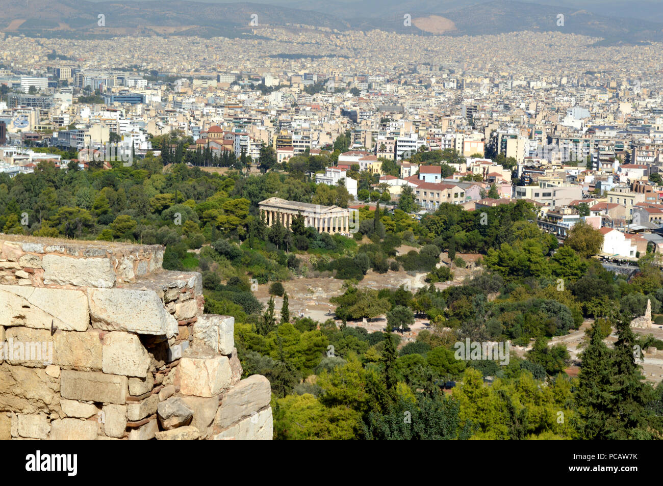 Parthenon and Acropolis of Аthens / Greece - September 25, 2013 ...