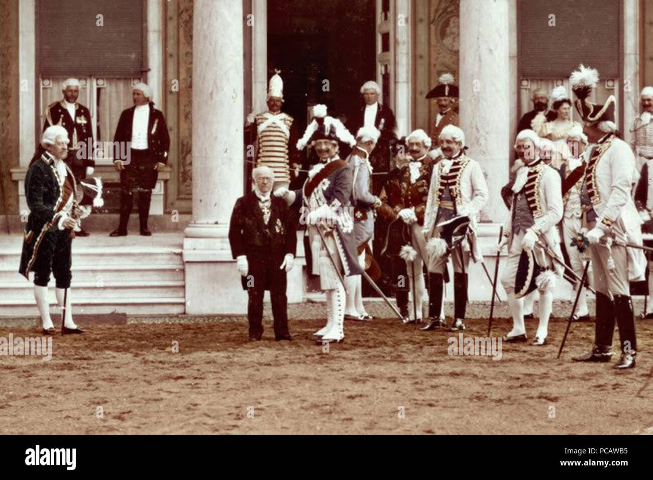 63 Wilhelm II dressed as Frederick the Great Stock Photo - Alamy