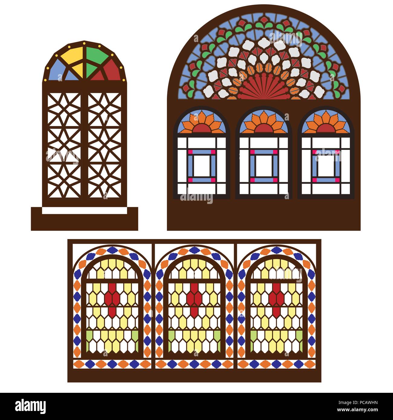 Lace window Cut Out Stock Images & Pictures - Alamy