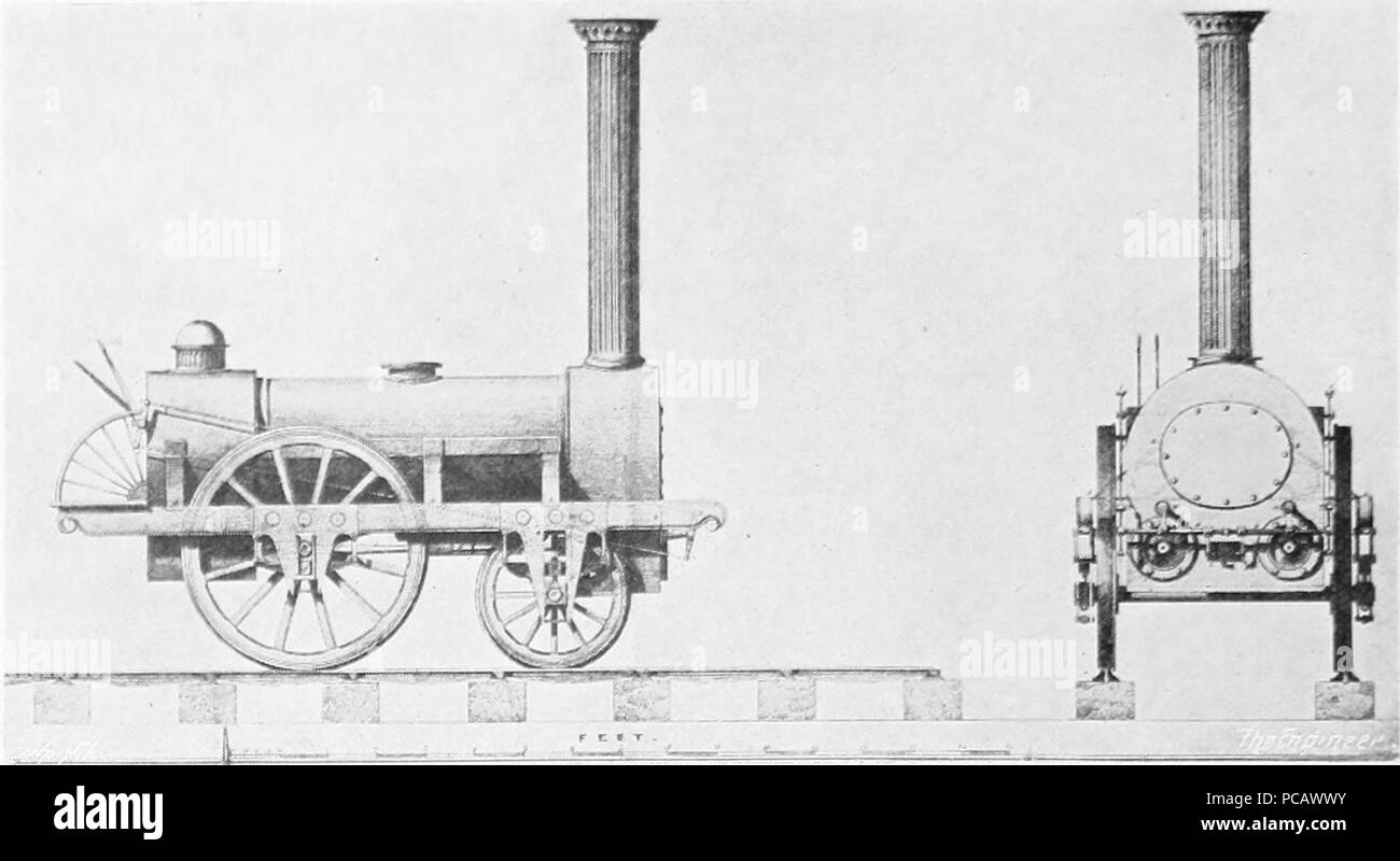 George stephenson locomotive engine hi-res stock photography and images ...