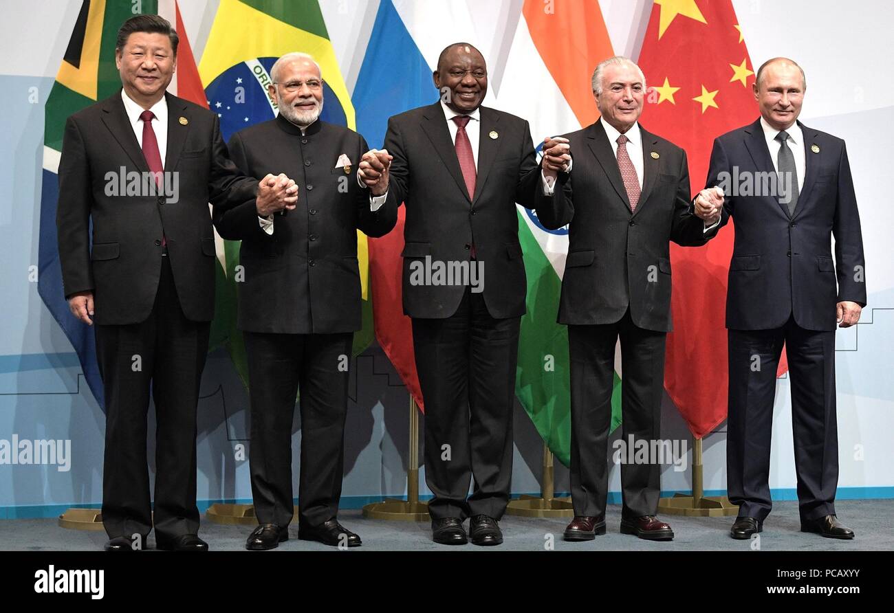 Brics leaders 2018 hi-res stock photography and images - Alamy