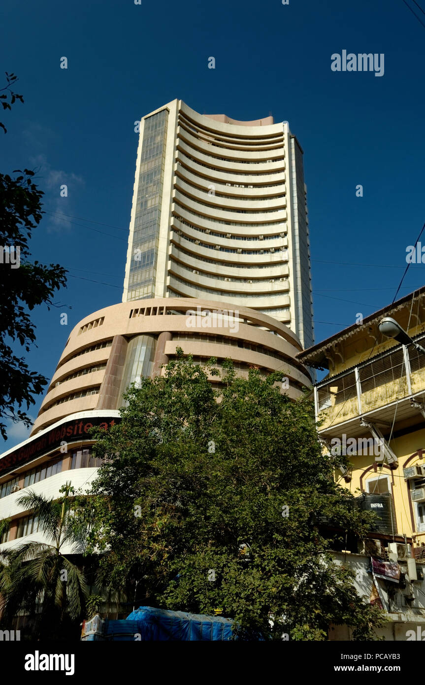 Bombay stock exchange building share market hi-res stock photography ...