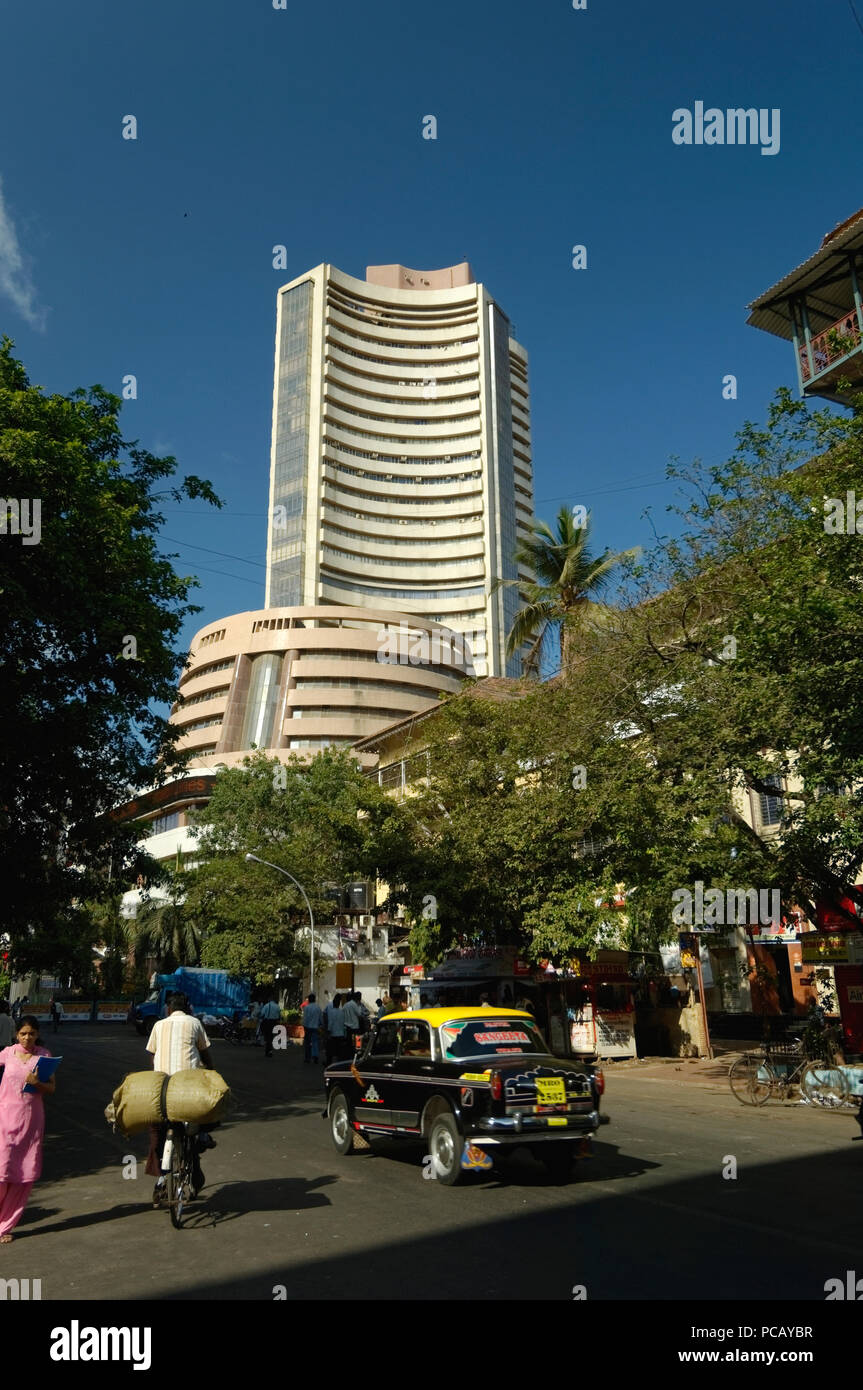 Indian share market building hi-res stock photography and images - Alamy