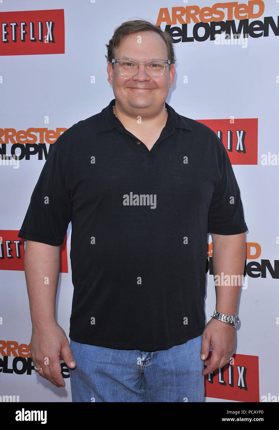 Andy Richter Arriving At The Arrested Development Premiere At The TCL Andy Richter Arriving At The Arrested Development Premiere At The TCL