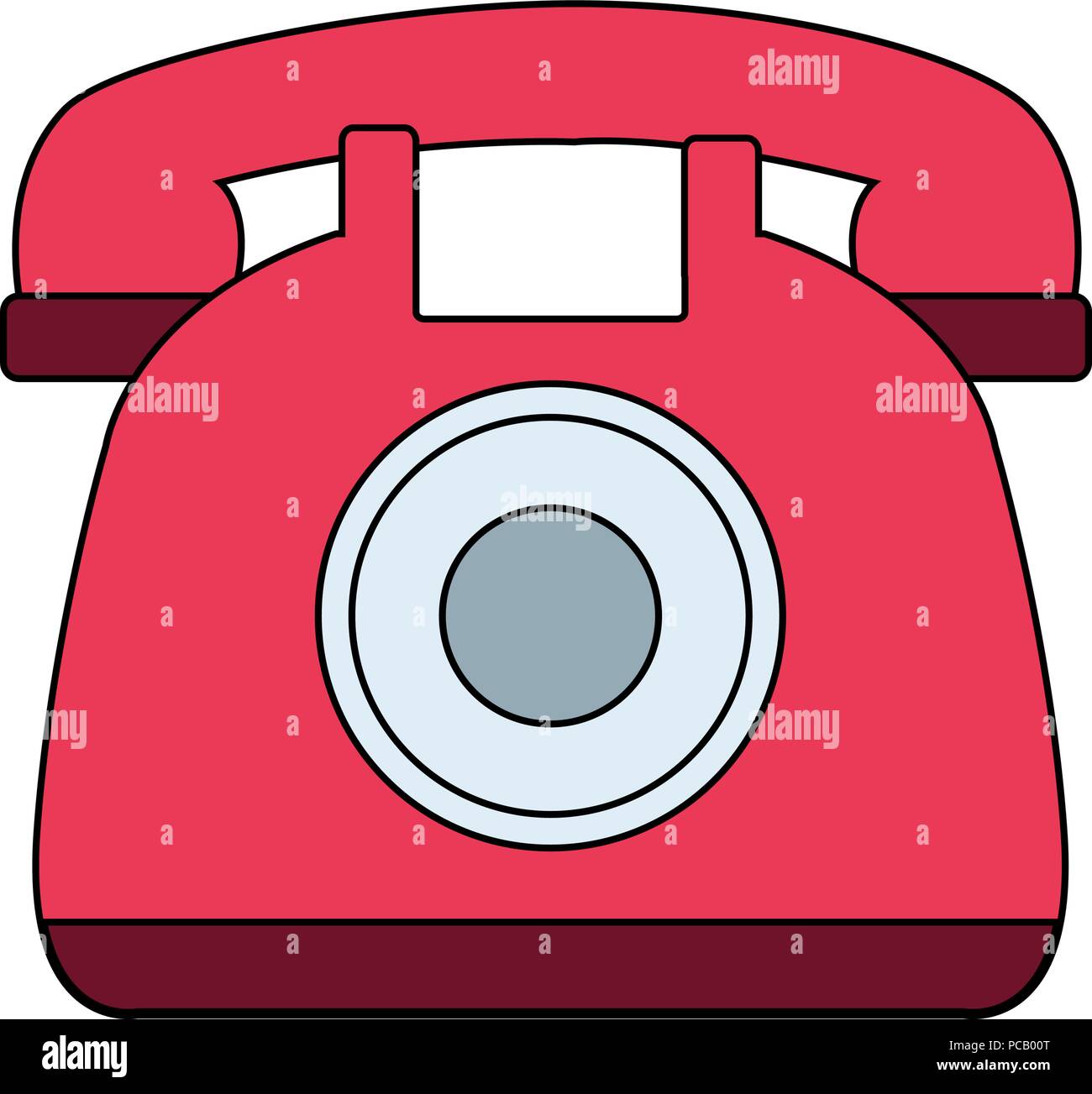 Vintage telephone symbol Stock Vector Image & Art - Alamy
