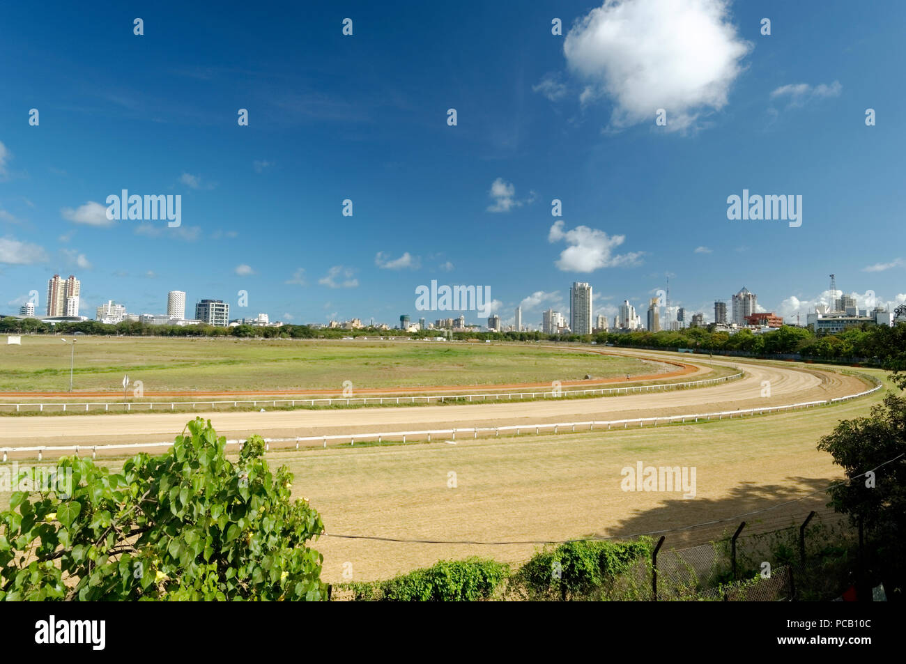 View of Mahalakshmi race course Mumbai, India Stock Photo - Alamy