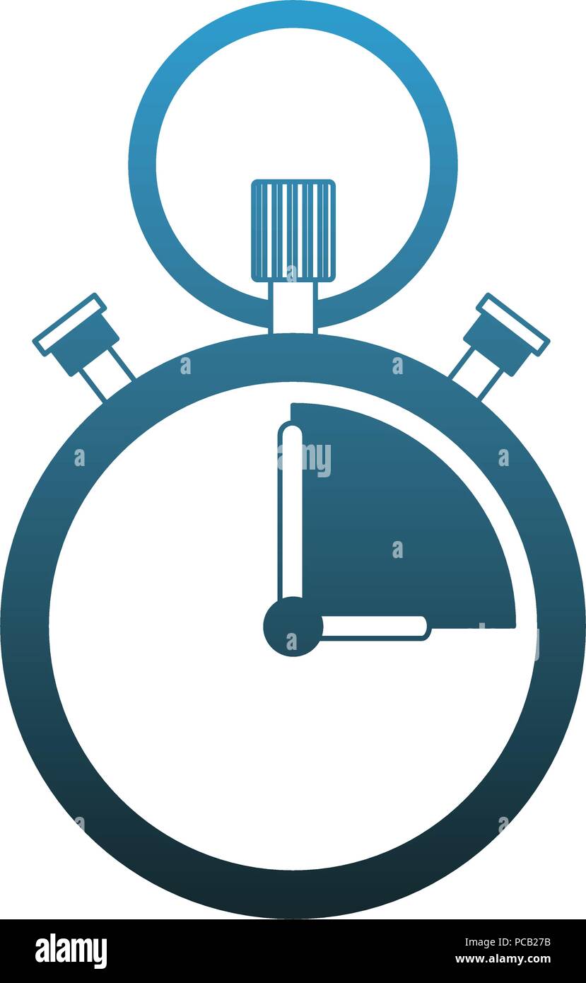 Vintage chronometer timer blue lines Stock Vector Image & Art - Alamy