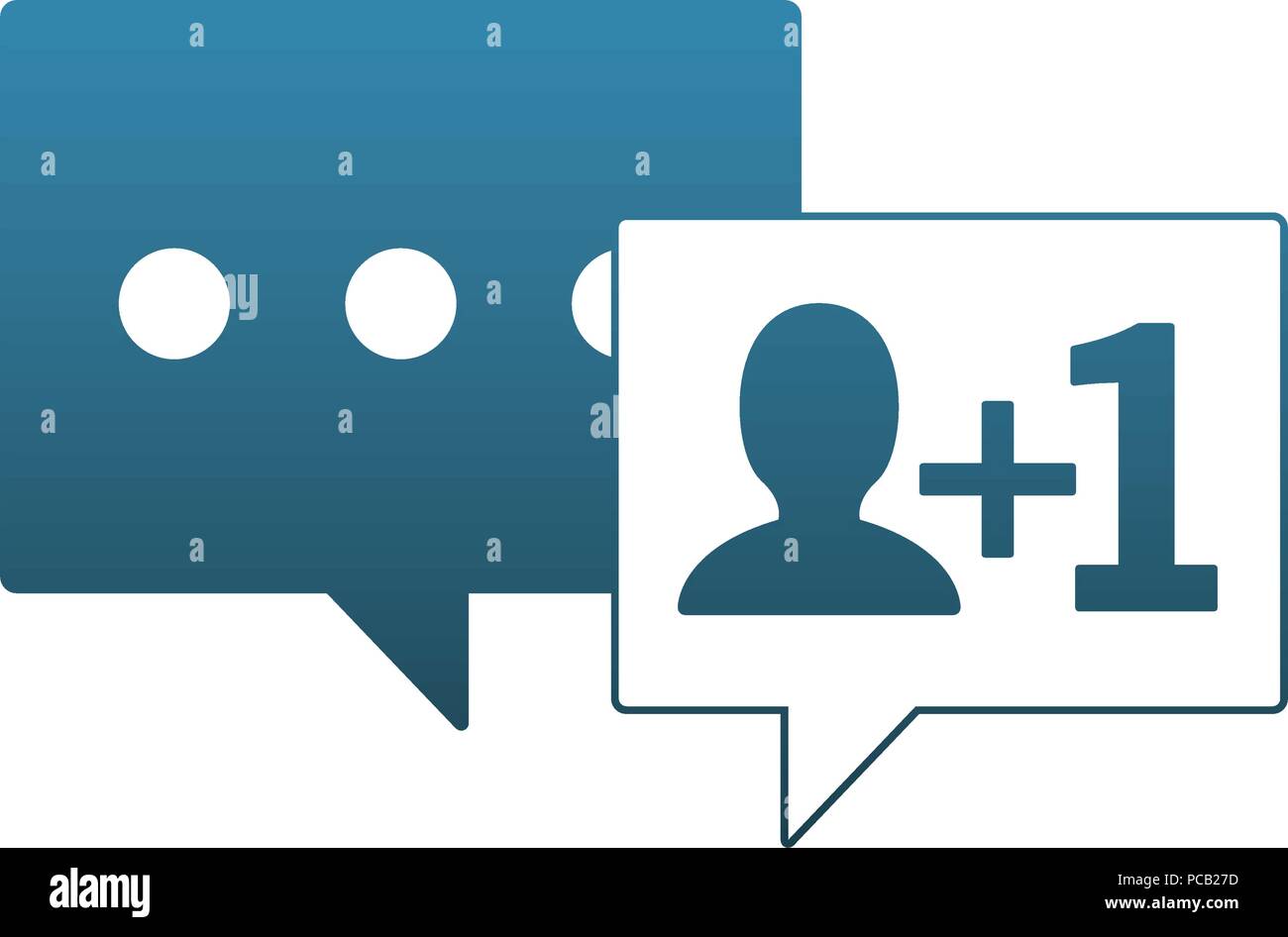 Friend request icon Stock Vector Images - Alamy