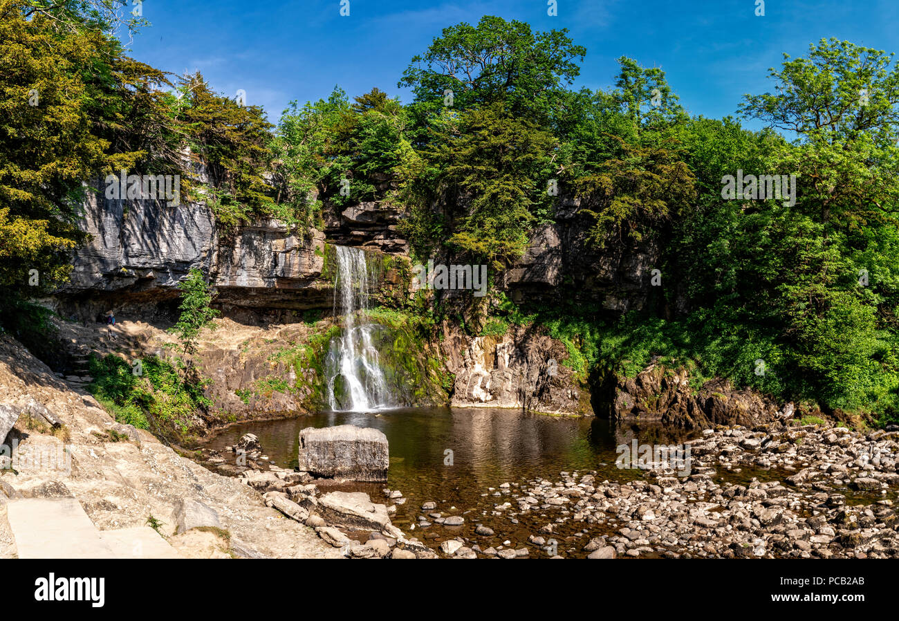 Ingleton waterfall trail, Yorkshire Dales National Park Stock Photo - Alamy