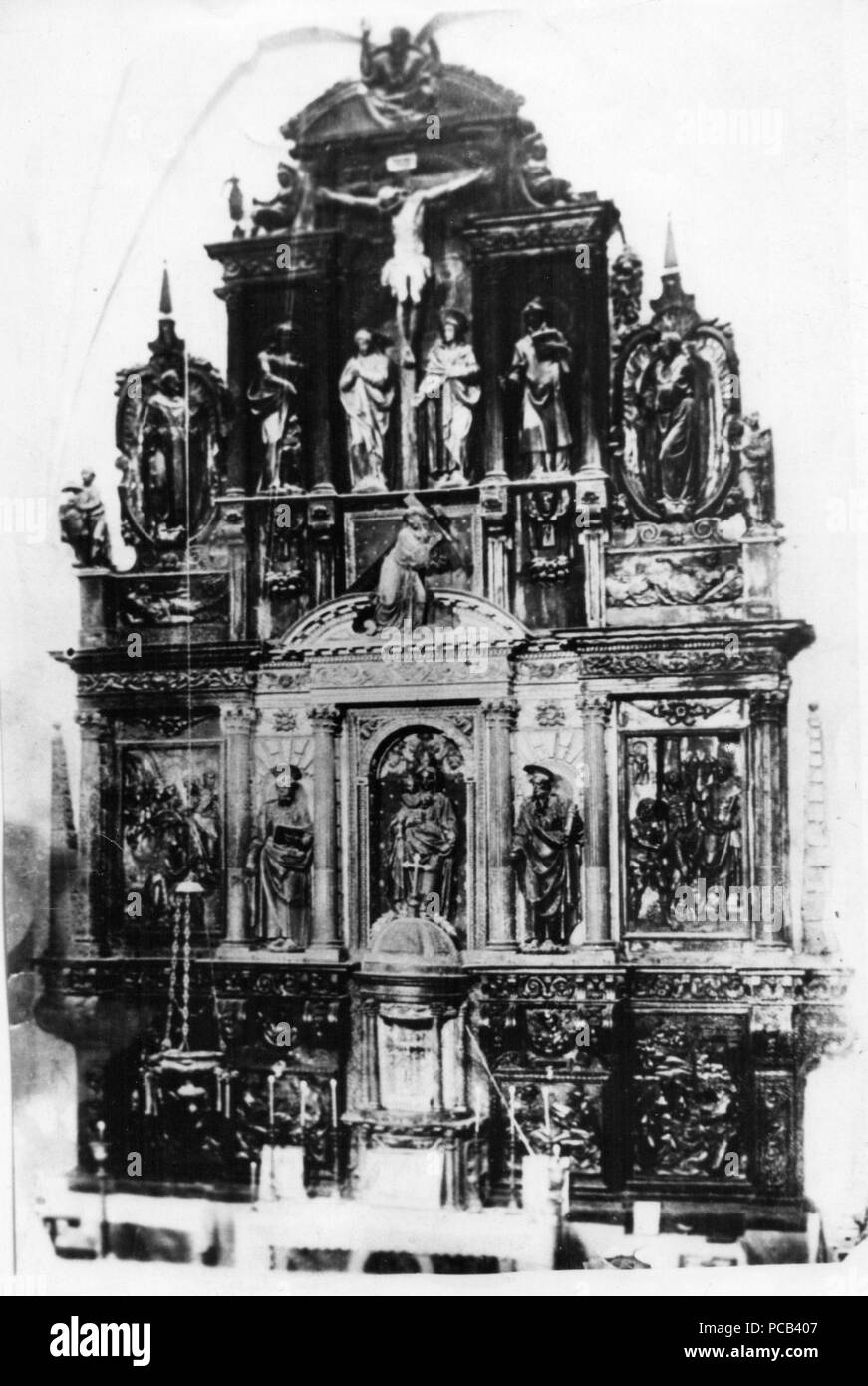 50 Retablo Villanueva (desaparecido) realizado por Sebastián de Solís a ...