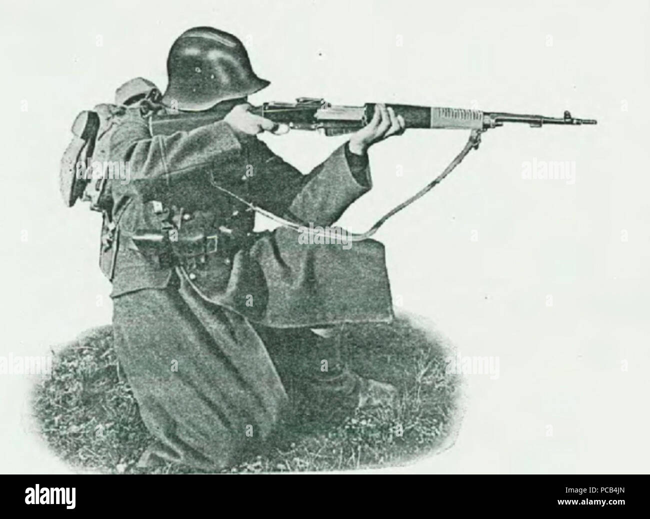 Aiming ZH-29 Automatic rifle Stock Photo - Alamy