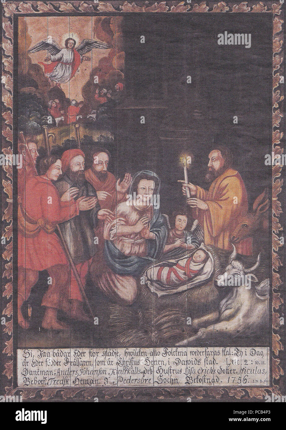 349 Kronoby altartavla Stock Photo - Alamy