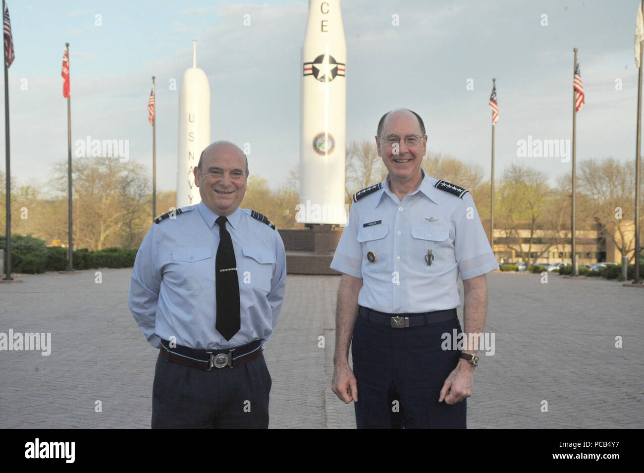 Air Chief Marshal Sir Stuart Peach and General C Robert Kehler Stock ...