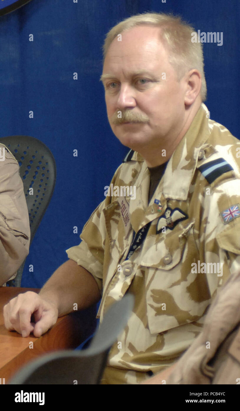 Air Commodore Bryan Collins Stock Photo - Alamy