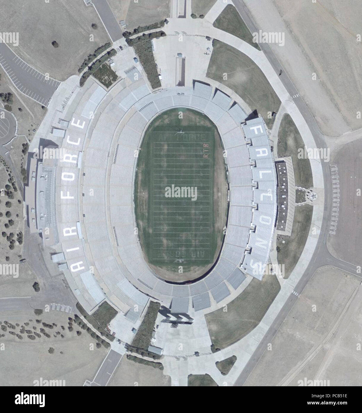 Air Force Football Stadium Satellite Stock Photo - Alamy