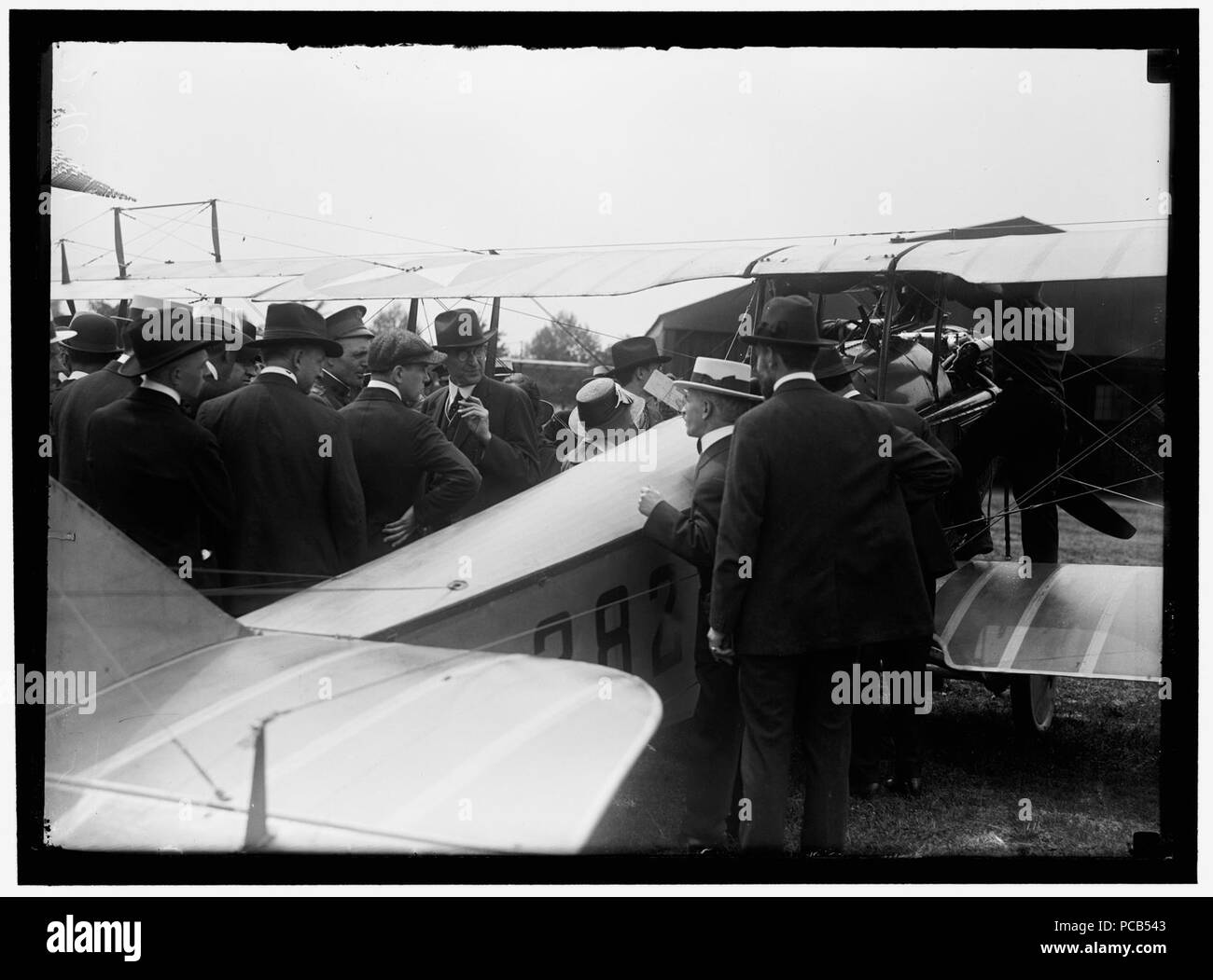 AIR MAIL. INAUGURATION OF SERVICE, POLO FIELD Stock Photo - Alamy