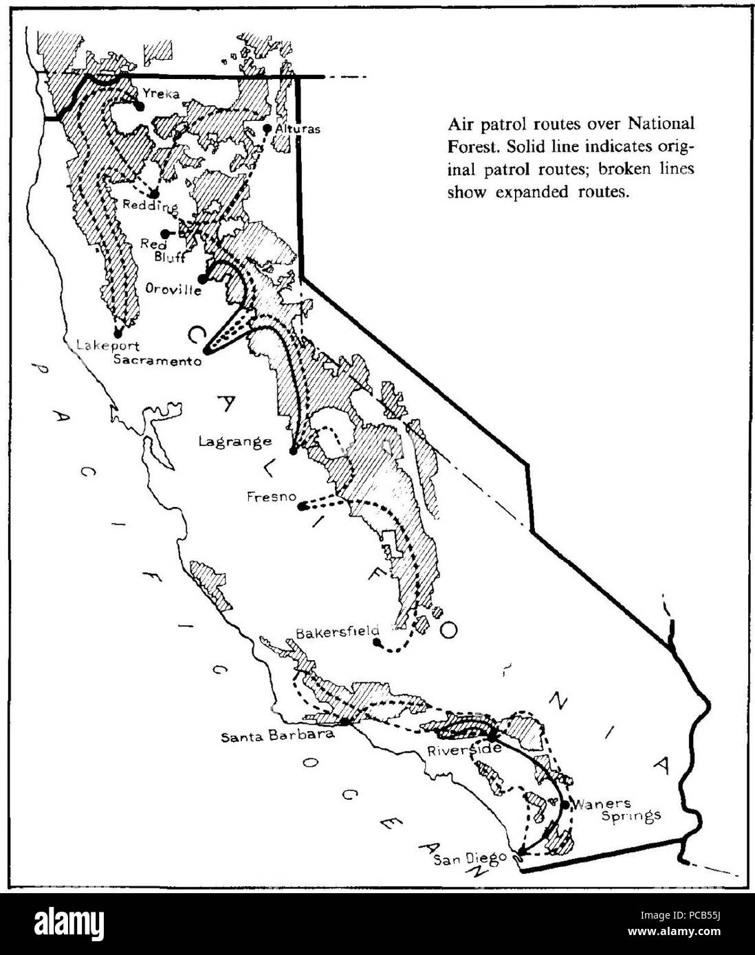 Patrol routes hi-res stock photography and images - Alamy