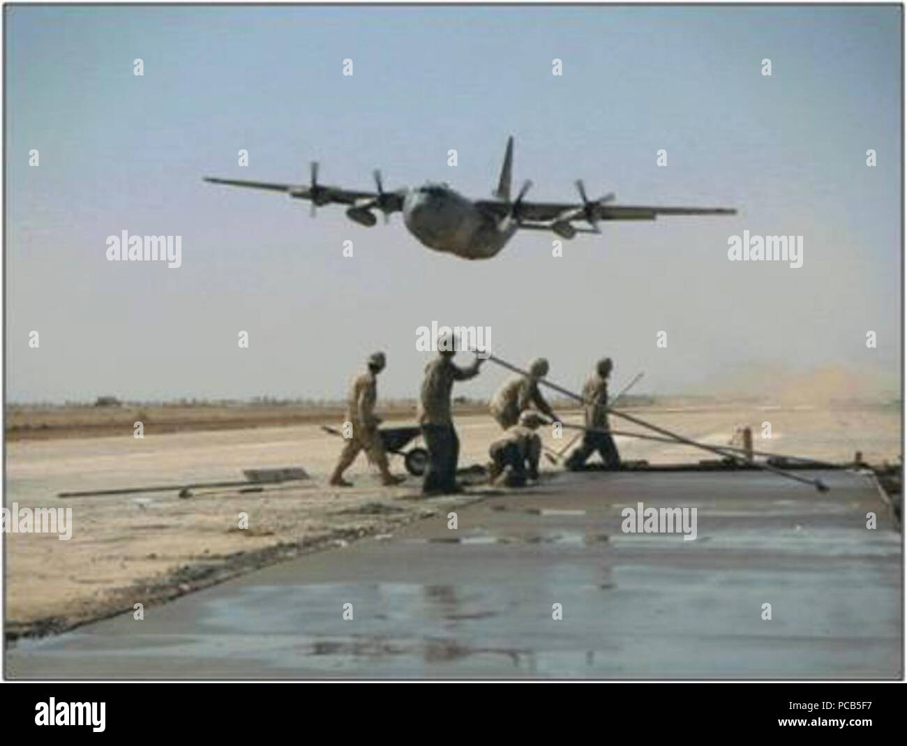 Airfield First OIF Deployment Stock Photo - Alamy