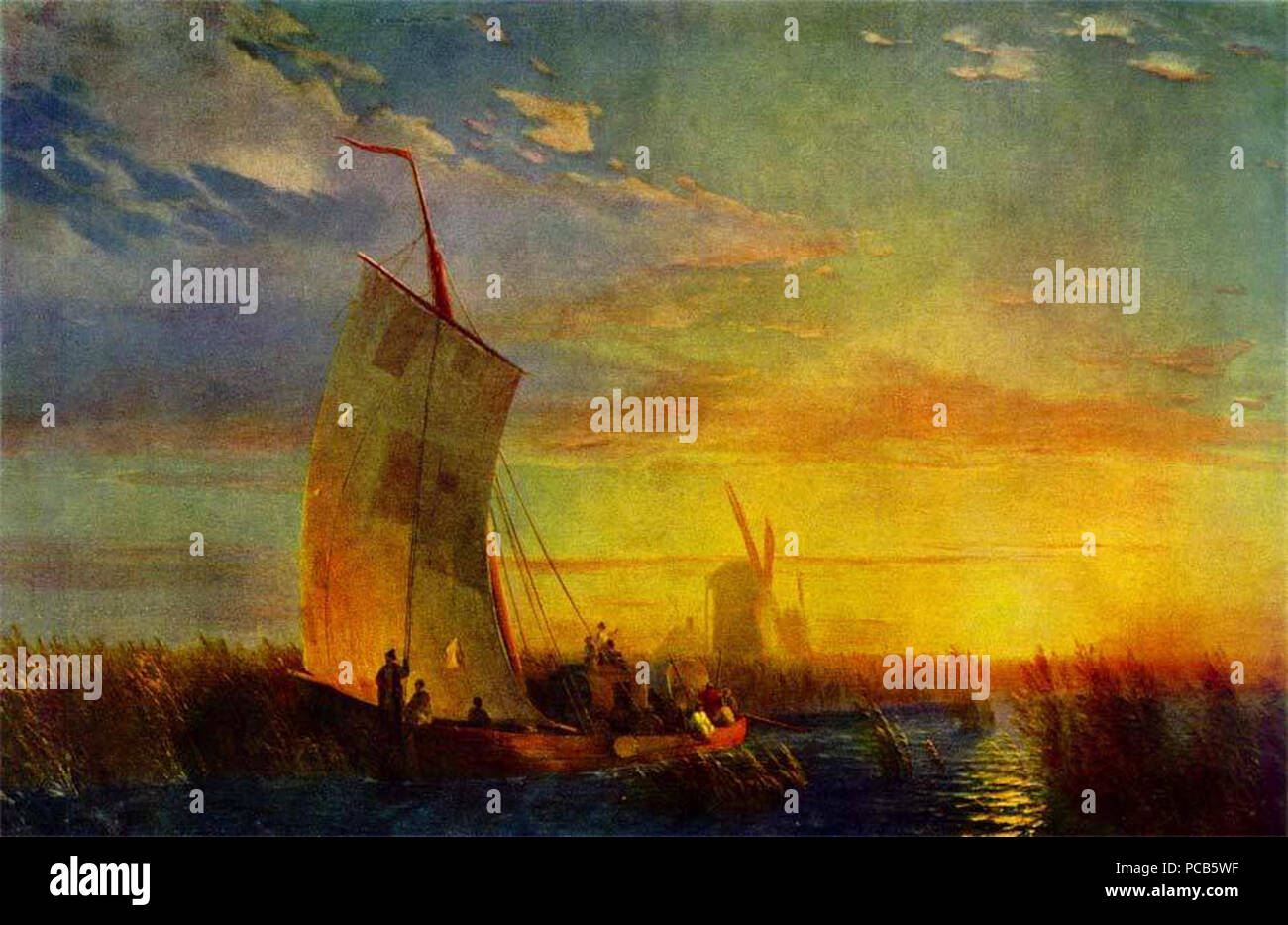 Aivazovsky Kamyshy na Dnepre Stock Photo - Alamy