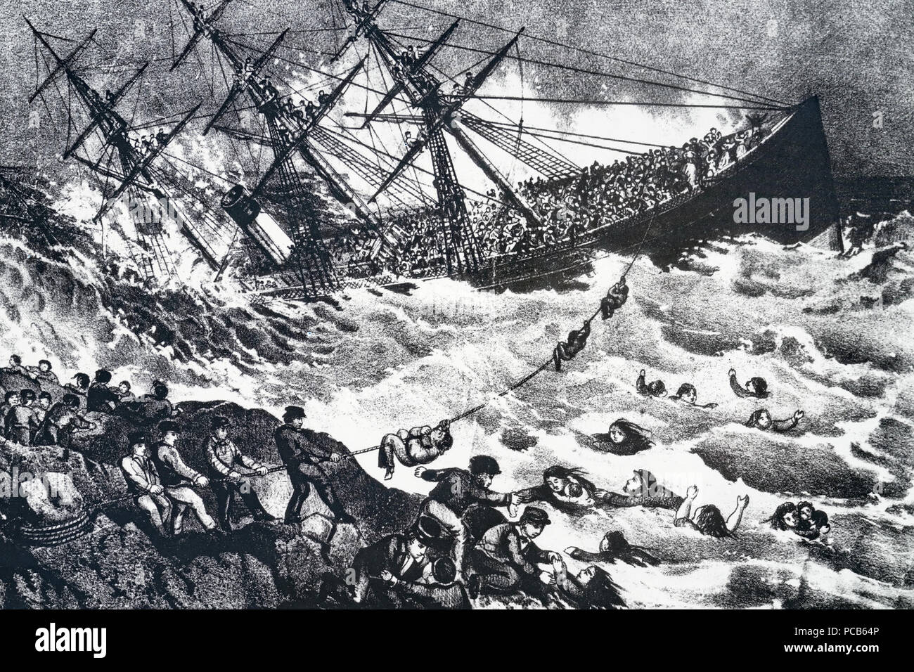 41 NS-00522 - SS Atlantic Disaster (26069576933 Stock Photo - Alamy