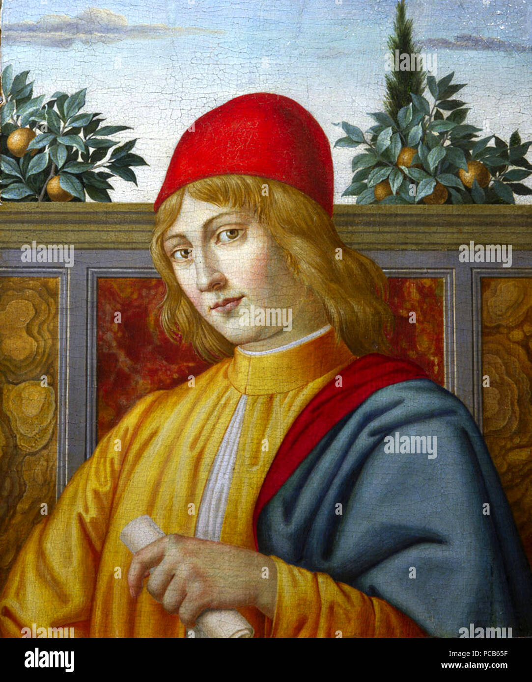 Leonardo Da Vinci Self Portrait Painting