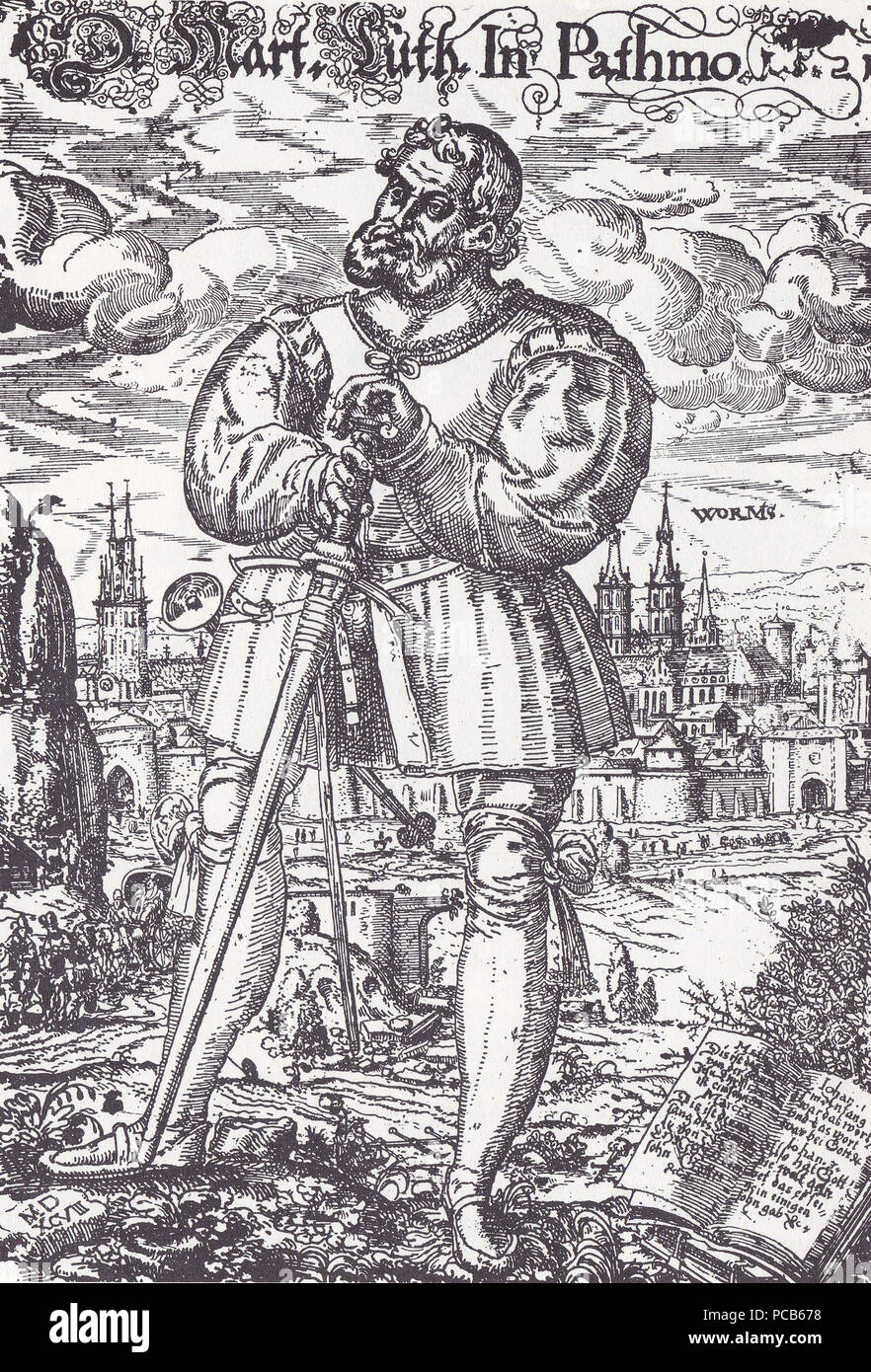 Luther as junker jorg hi-res stock photography and images - Alamy