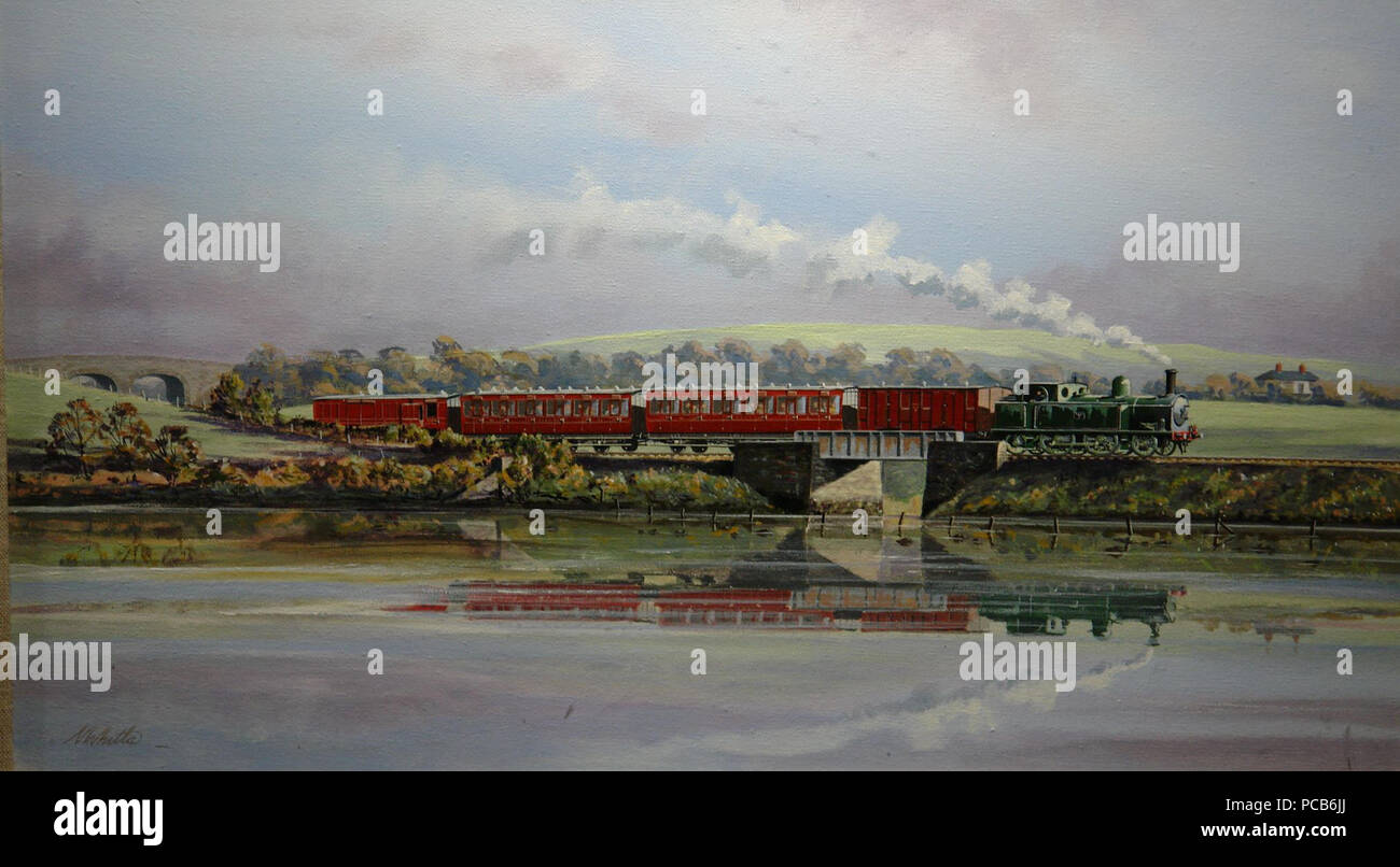 619 Ulster Transport Museum, Cultra, historic drawings 08 Stock Photo ...