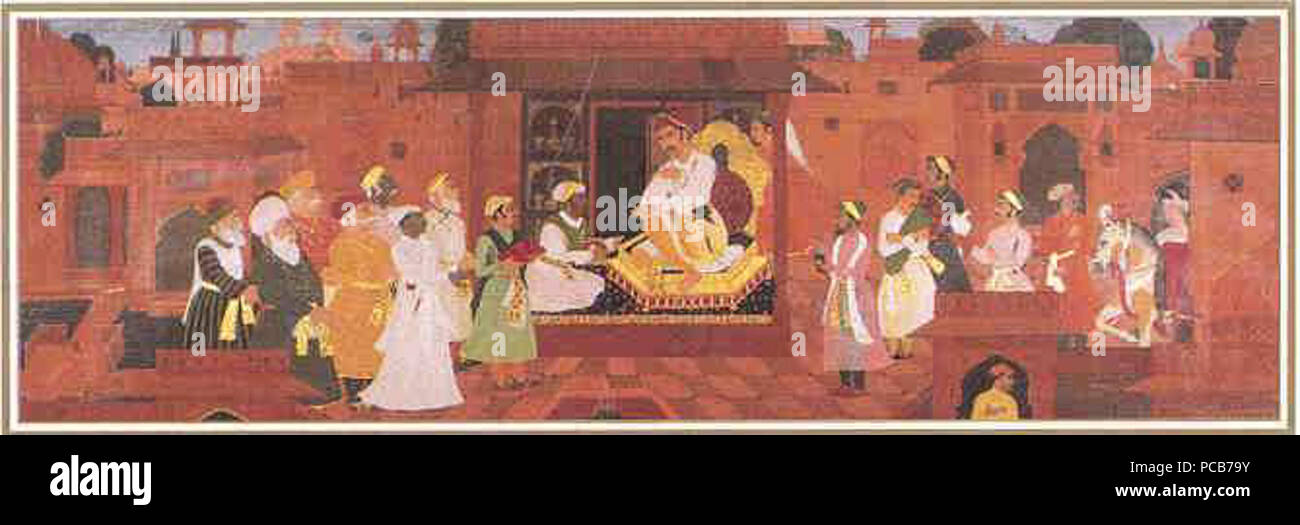 Akbar Todarmal Tansen and Abul Fazal Faizi and Abdur Rahim Khan-i-Khana ...
