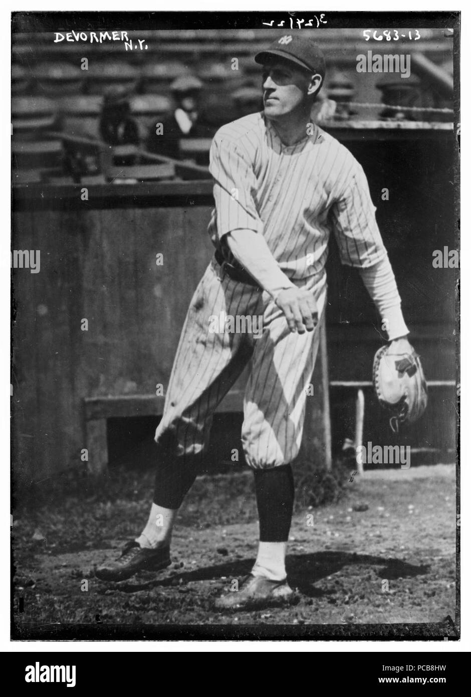 Al DeVormer, New York AL (baseball Stock Photo - Alamy