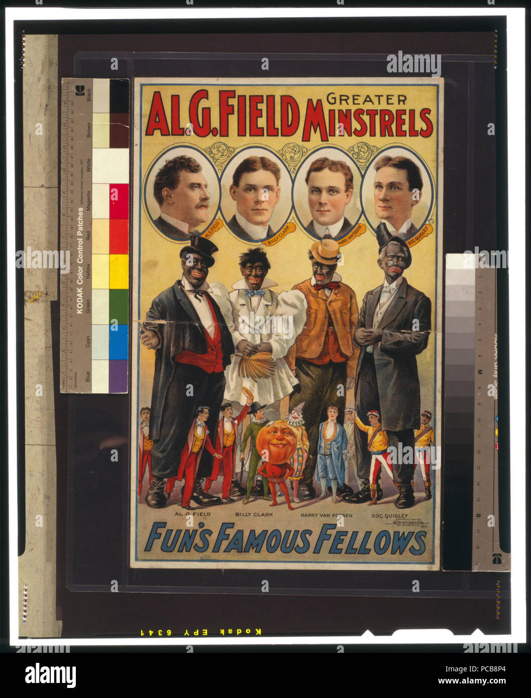 Al. G. Field Greater Minstrels fun's famous fellows Stock Photo - Alamy