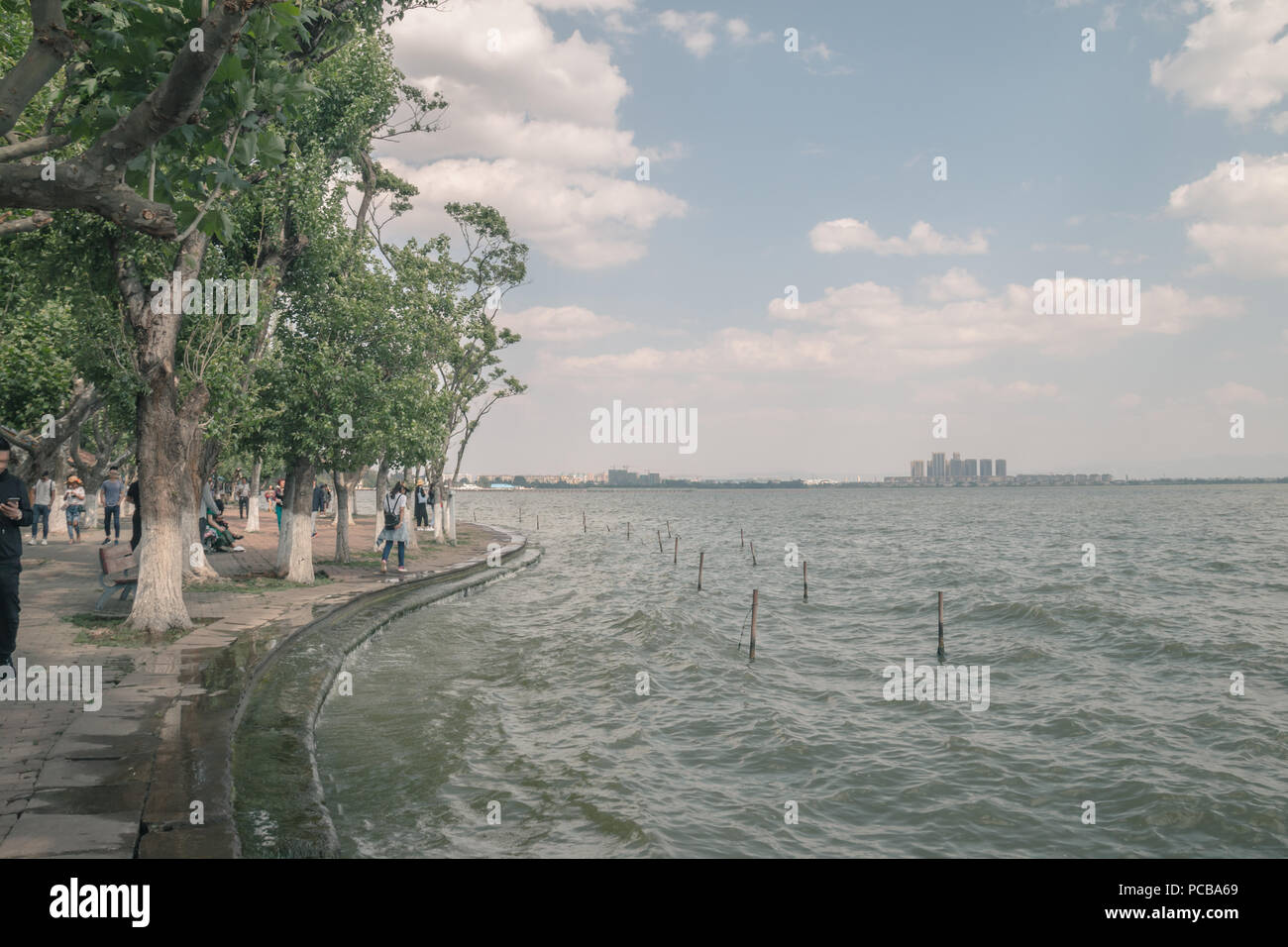 Dianchi lake landscape hi-res stock photography and images - Alamy
