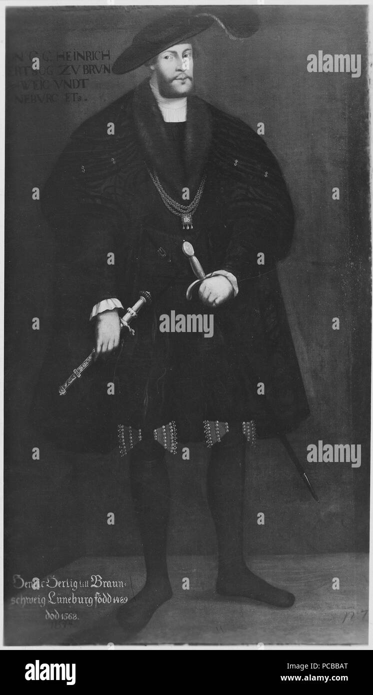 42 Henrik II, 1489-1568, hertig av Braunschweig-Wolfenbüttel (David ...