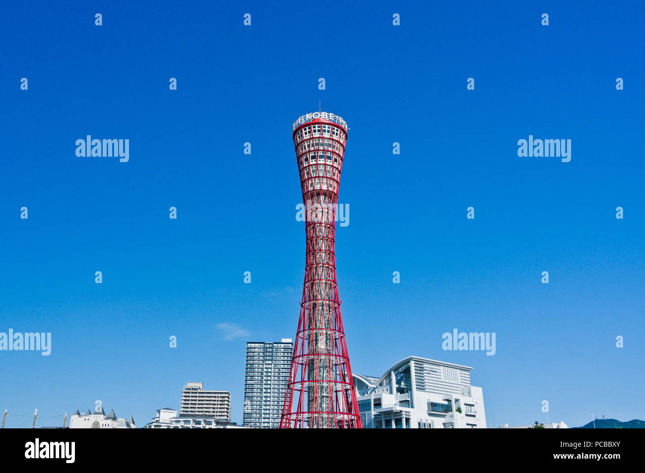 Port tower in Kobe, Hyogo Prefecture, Japan Stock Photo - Alamy