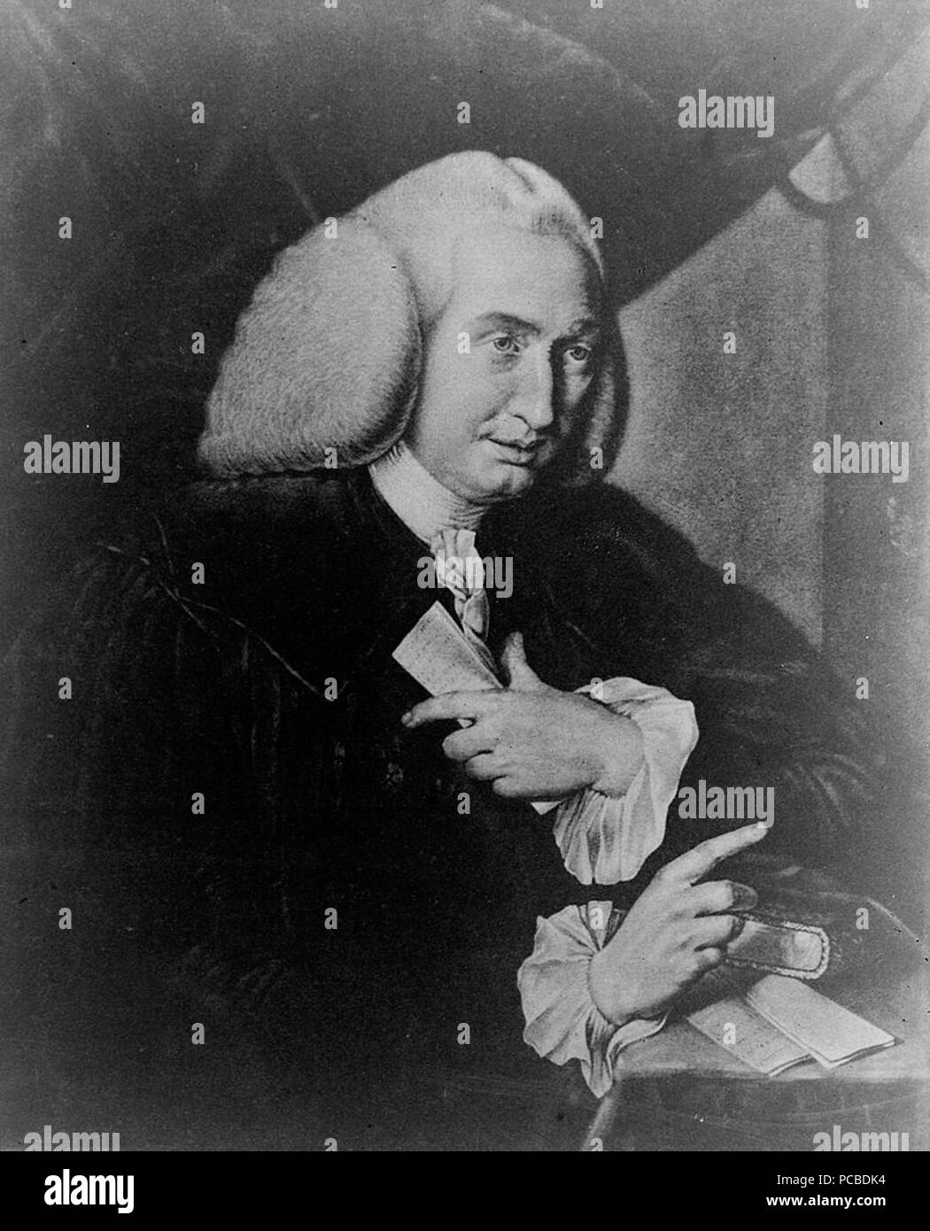 49 Portrait of William Cullen Wellcome M0002757 beschnitten Stock Photo ...
