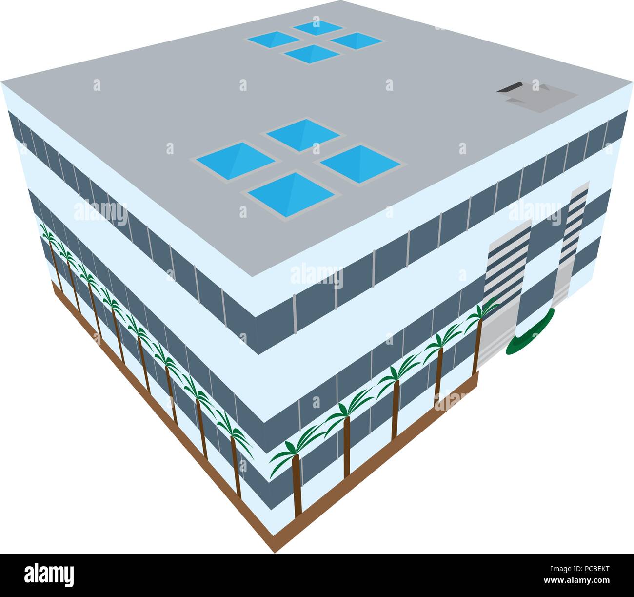 Isolated isometric building icon Stock Vector Image & Art - Alamy