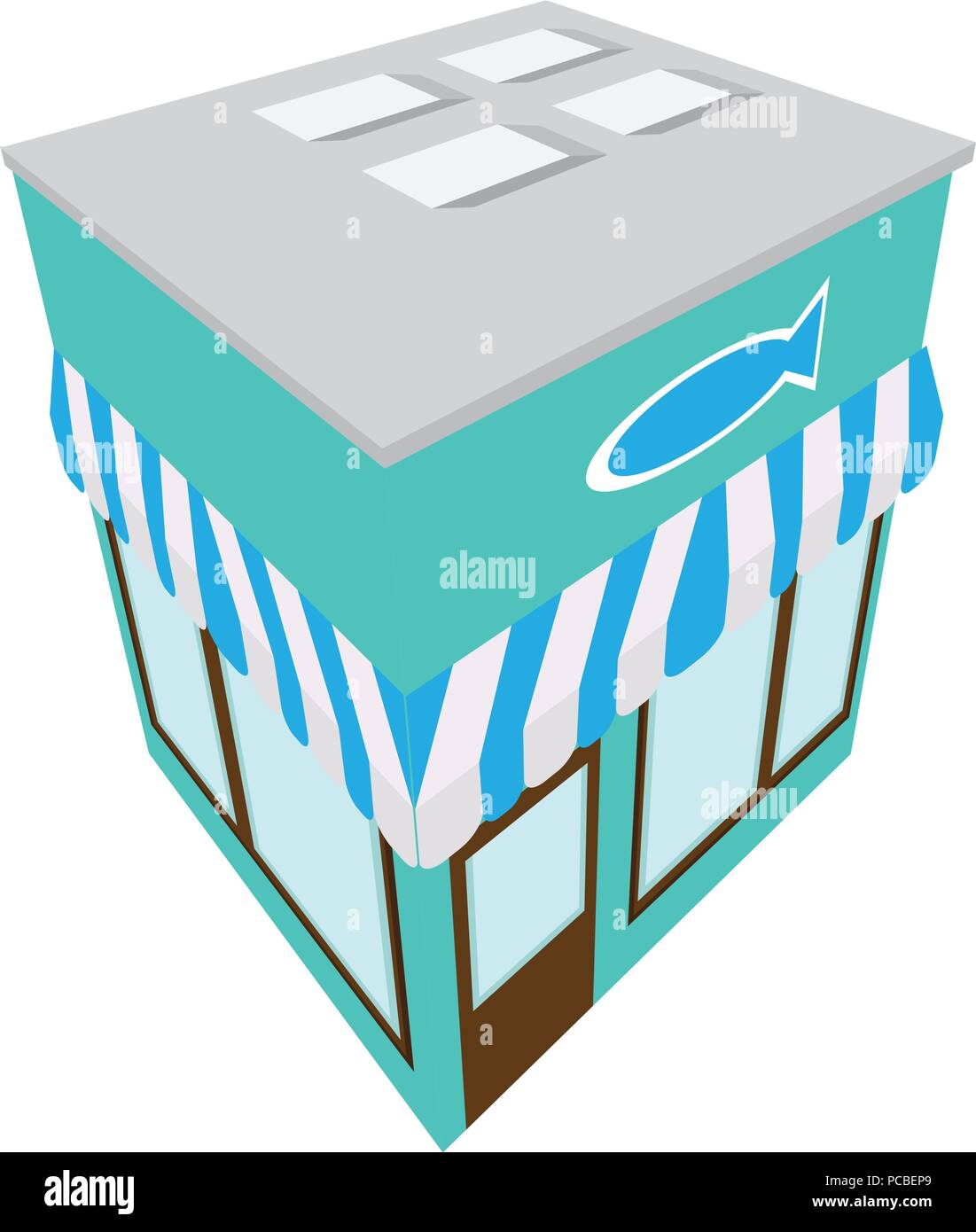 Isometric store icon Stock Vector Images - Alamy