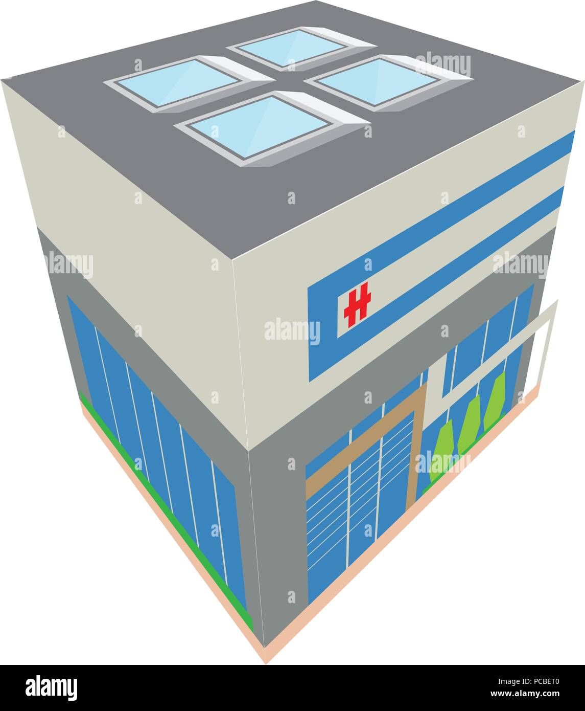 Isometric hospital hi-res stock photography and images - Alamy
