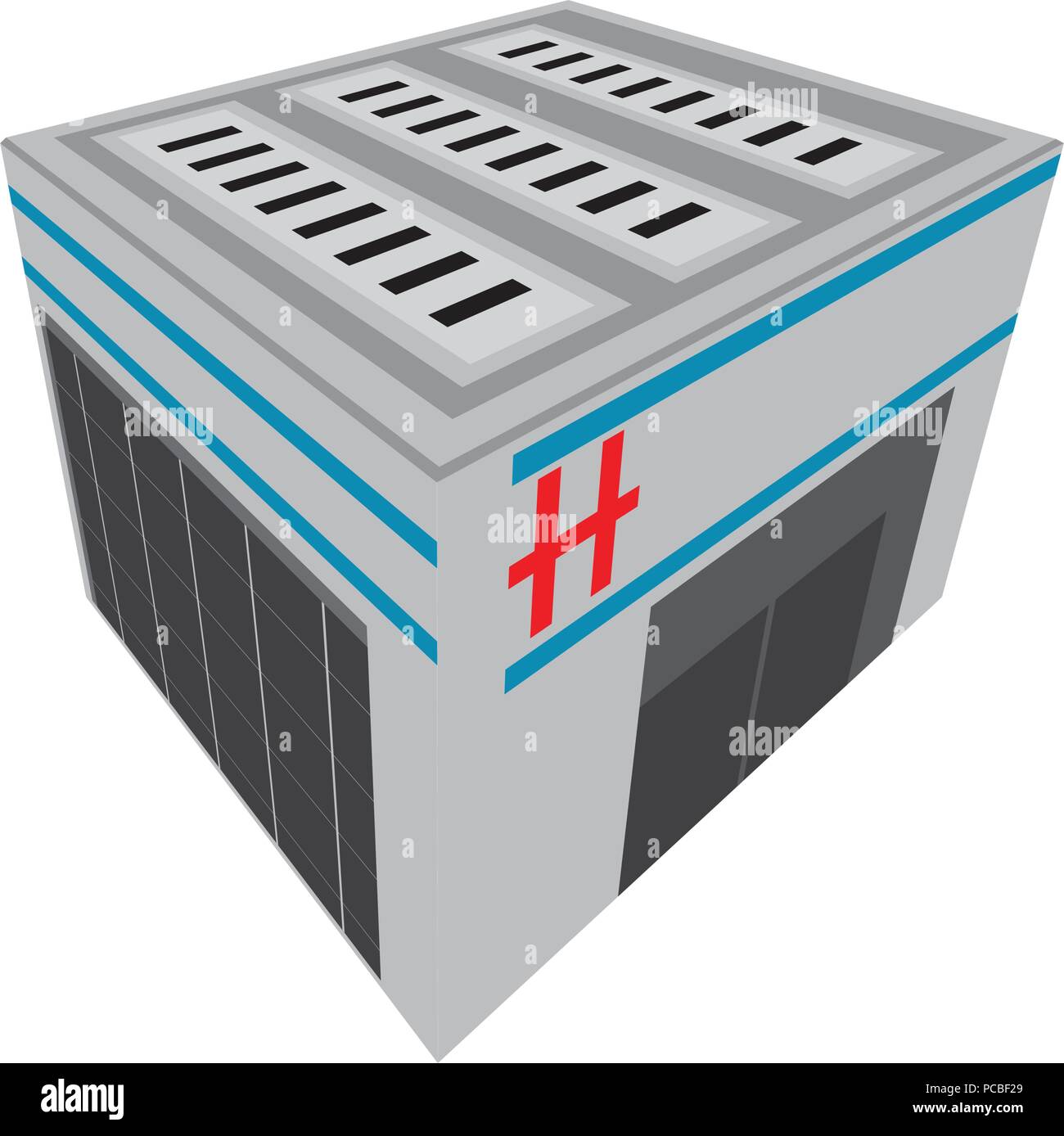 Isometric hospital hi-res stock photography and images - Alamy