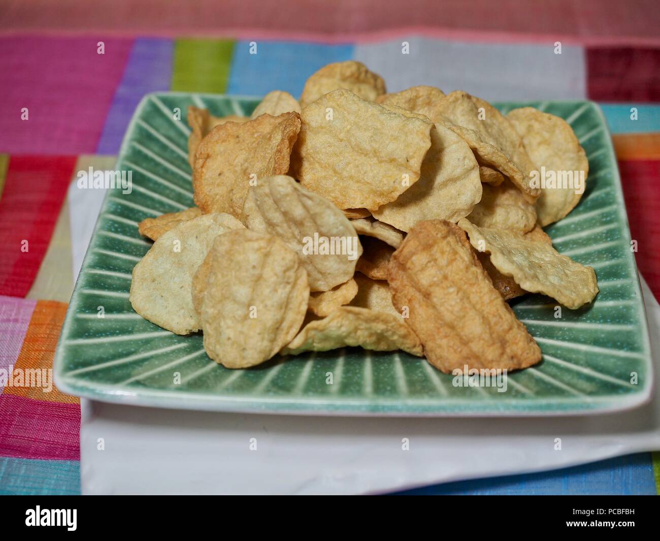 Asian food Roast dried filefish, dried filefish fillet Stock Photo - Alamy