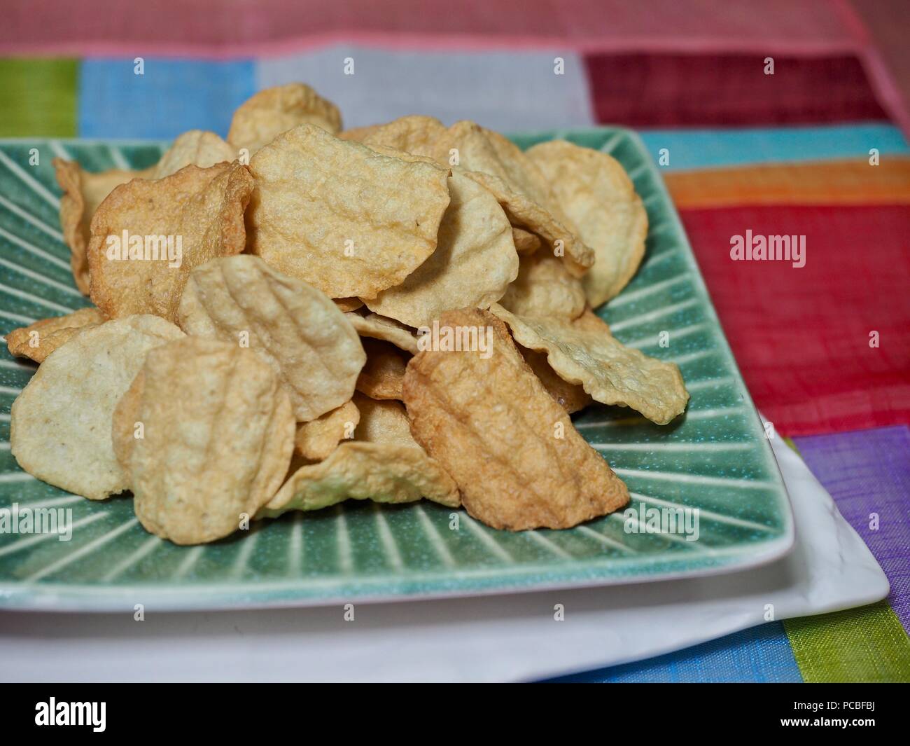 Asian food Roast dried filefish, dried filefish fillet Stock Photo - Alamy