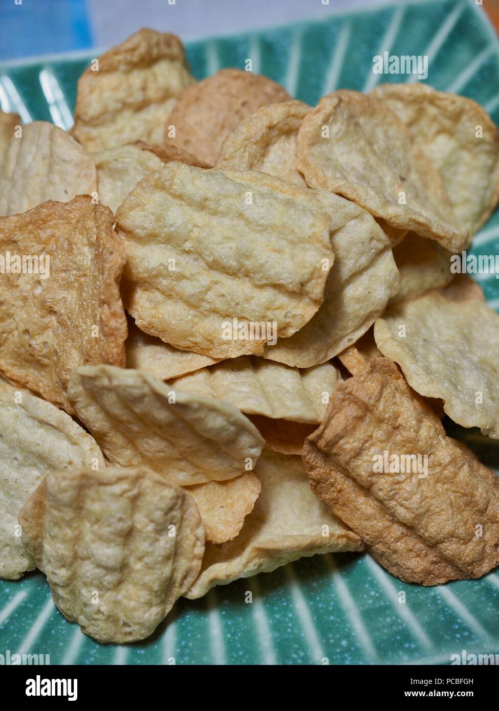 Asian food Roast dried filefish, dried filefish fillet Stock Photo - Alamy