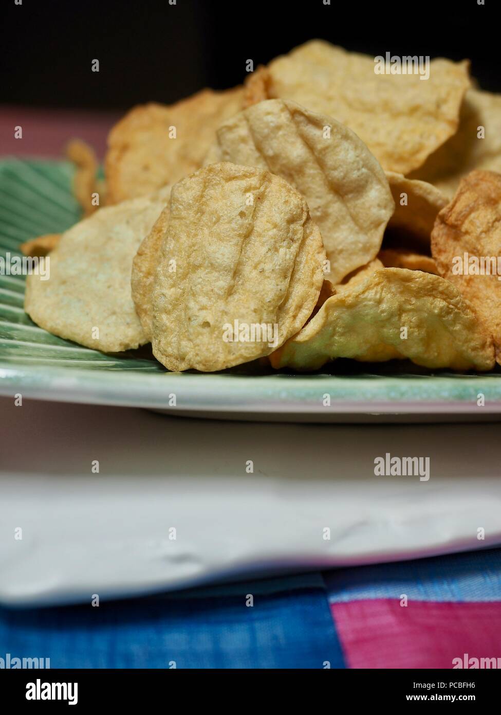 Asian food Roast dried filefish, dried filefish fillet Stock Photo - Alamy