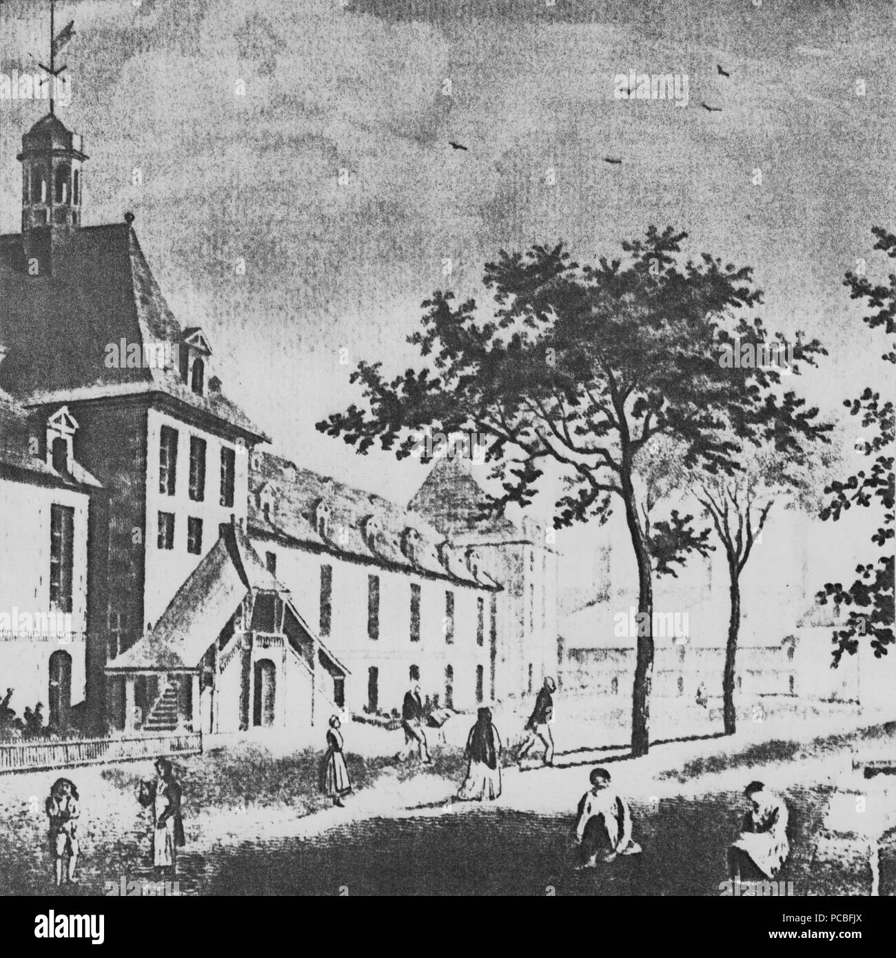 25 Hopital Saint-Louis 1830 Stock Photo - Alamy