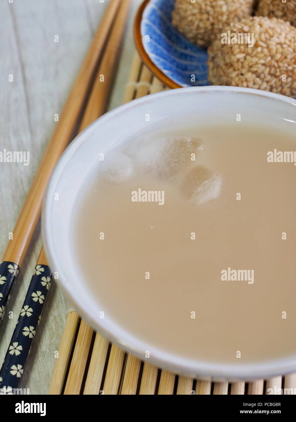 Korean traditional drink powder made of mixed grains Stock Photo - Alamy