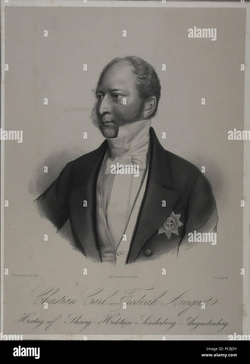 Christian august of augustenborg hi-res stock photography and images ...