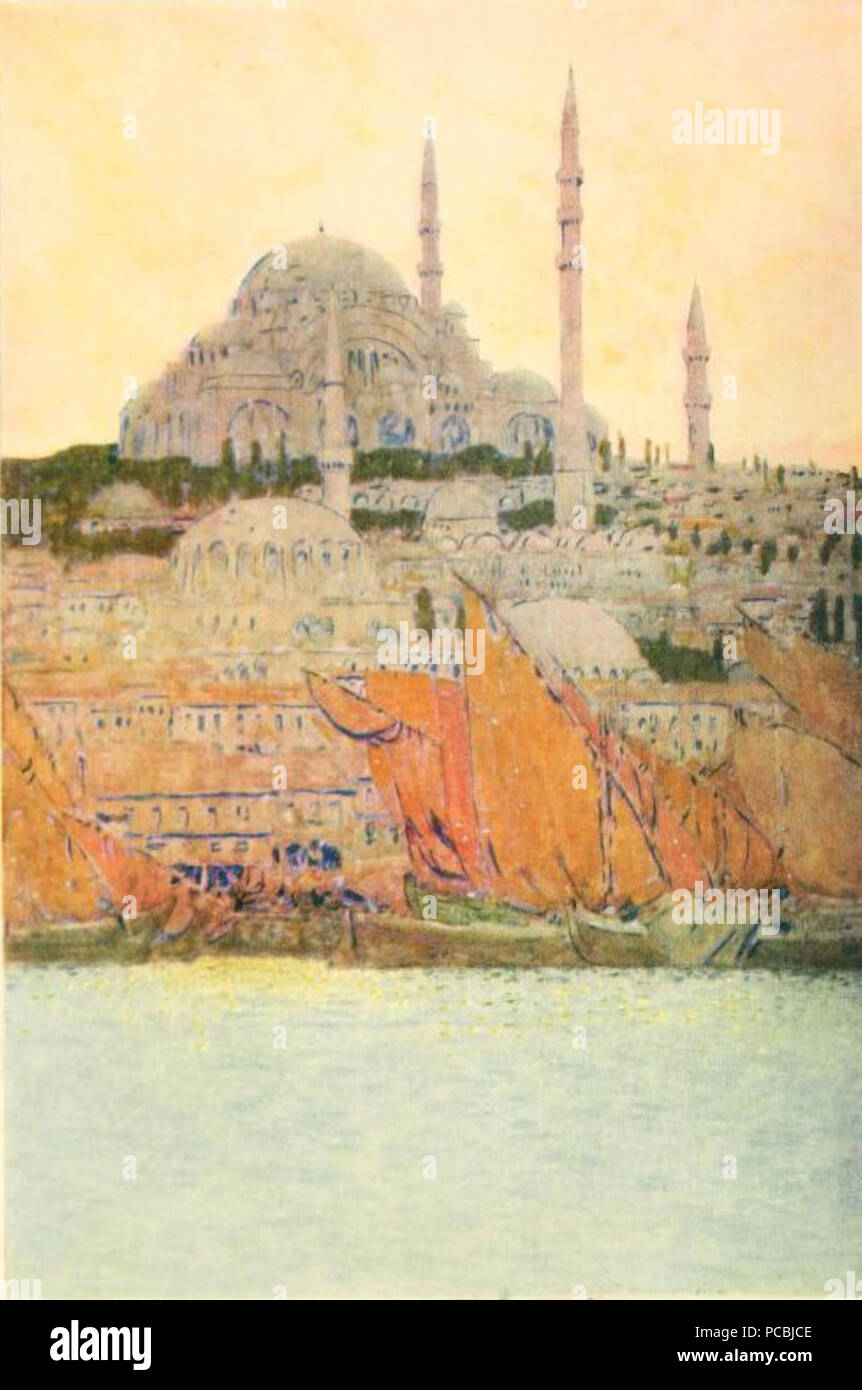 Mosque of suleiman, istanbul hi-res stock photography and images - Alamy