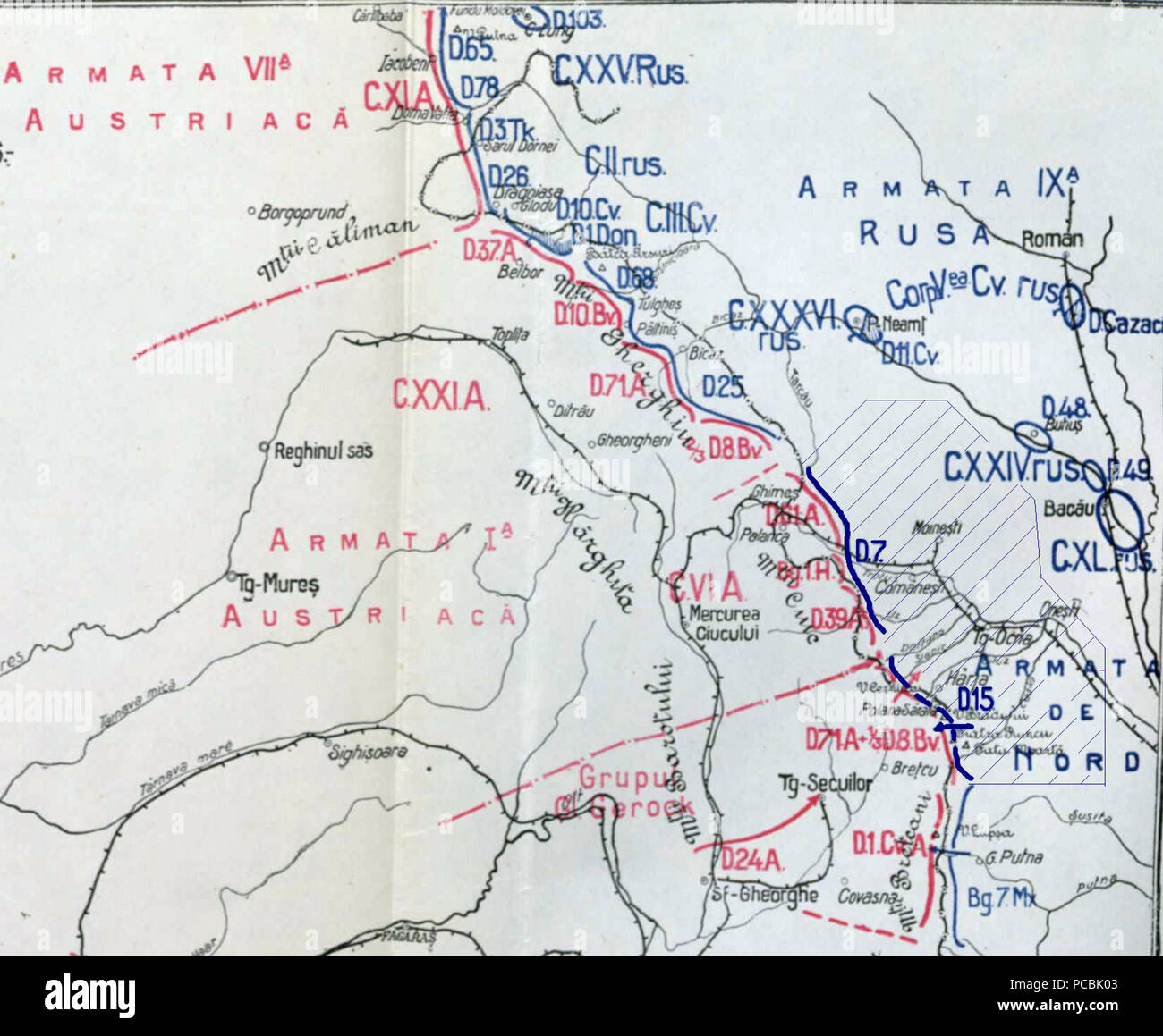 World war 1 battlefield map hi-res stock photography and images - Alamy