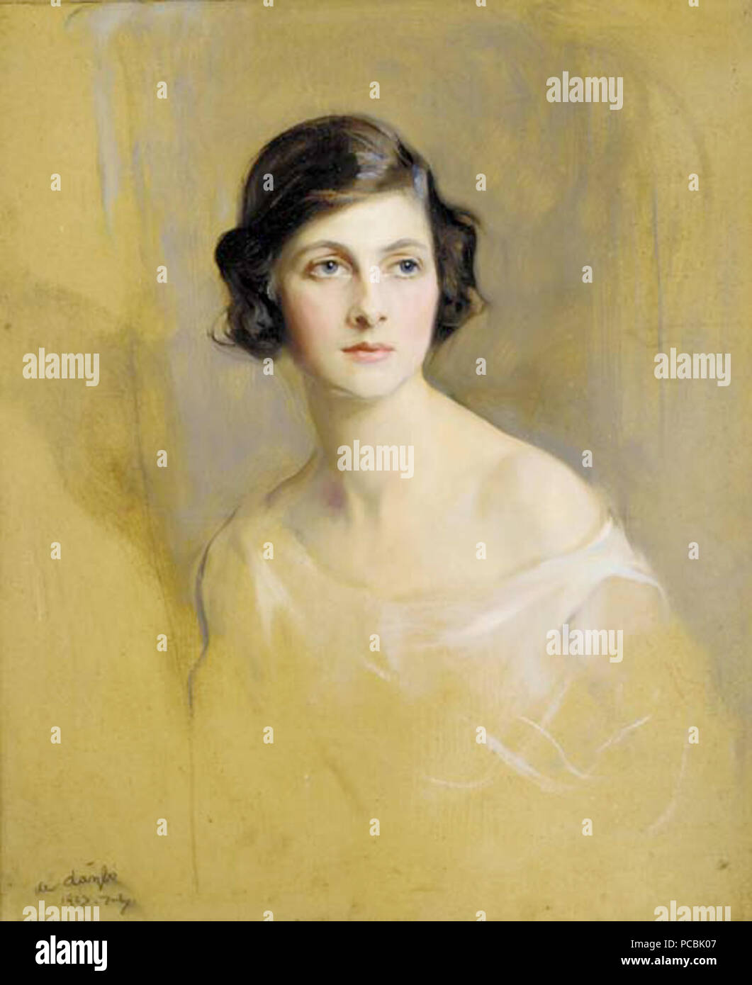 2 Lady Rachel Cavendish by Philip de László Stock Photo - Alamy