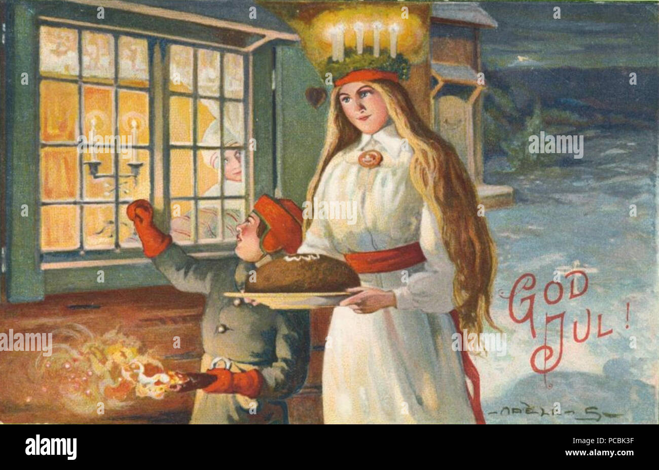 20th century christmas card hi-res stock photography and images - Alamy